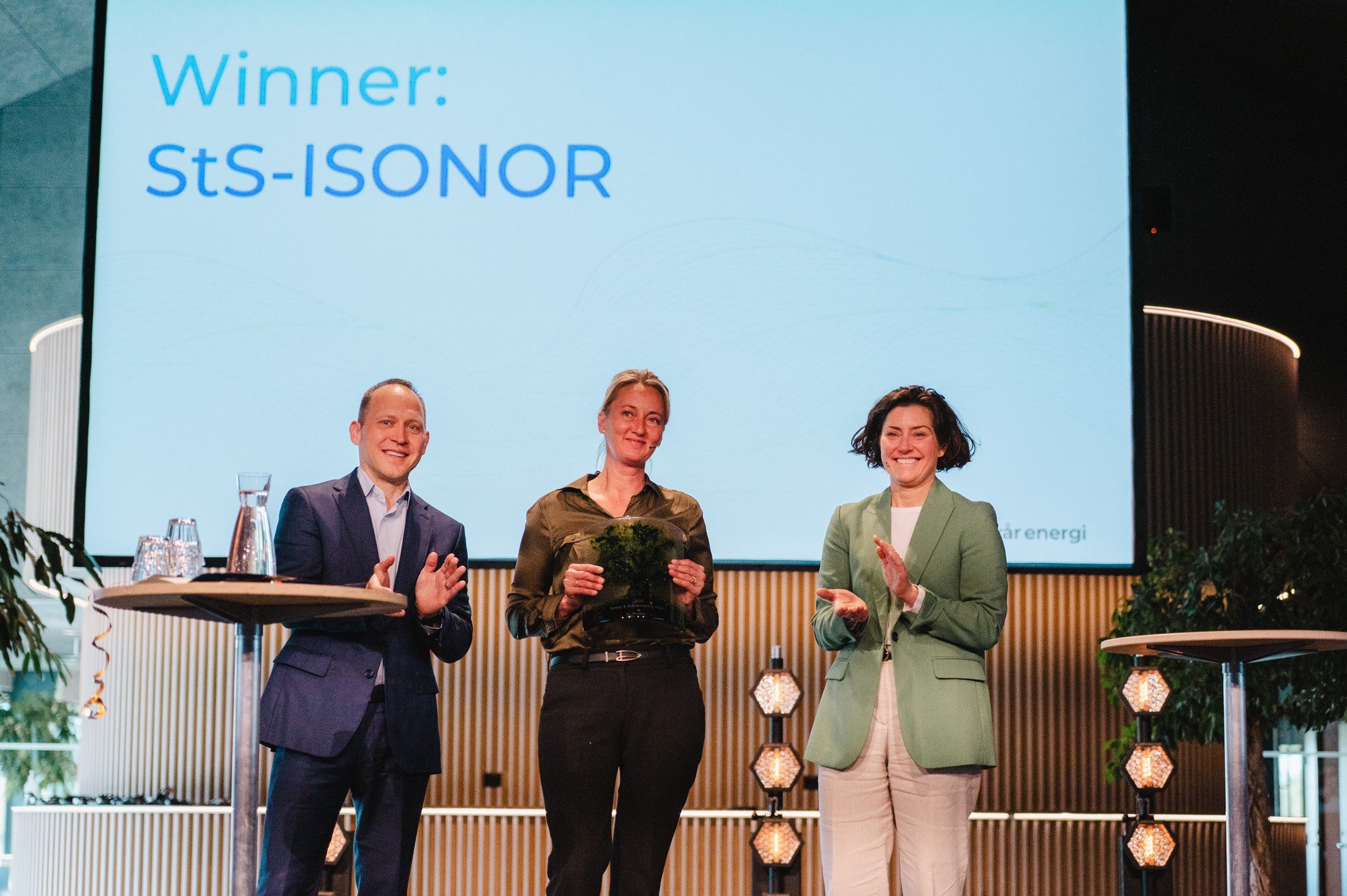 Winner of the Safety and Sustainability Award 2025 | StS-ISONOR AS